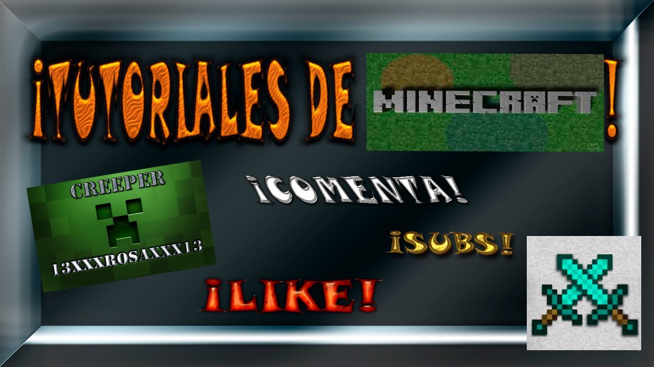 Tutorial 1 #¡Puerta con patron! -[Minecraft]- - YouTube