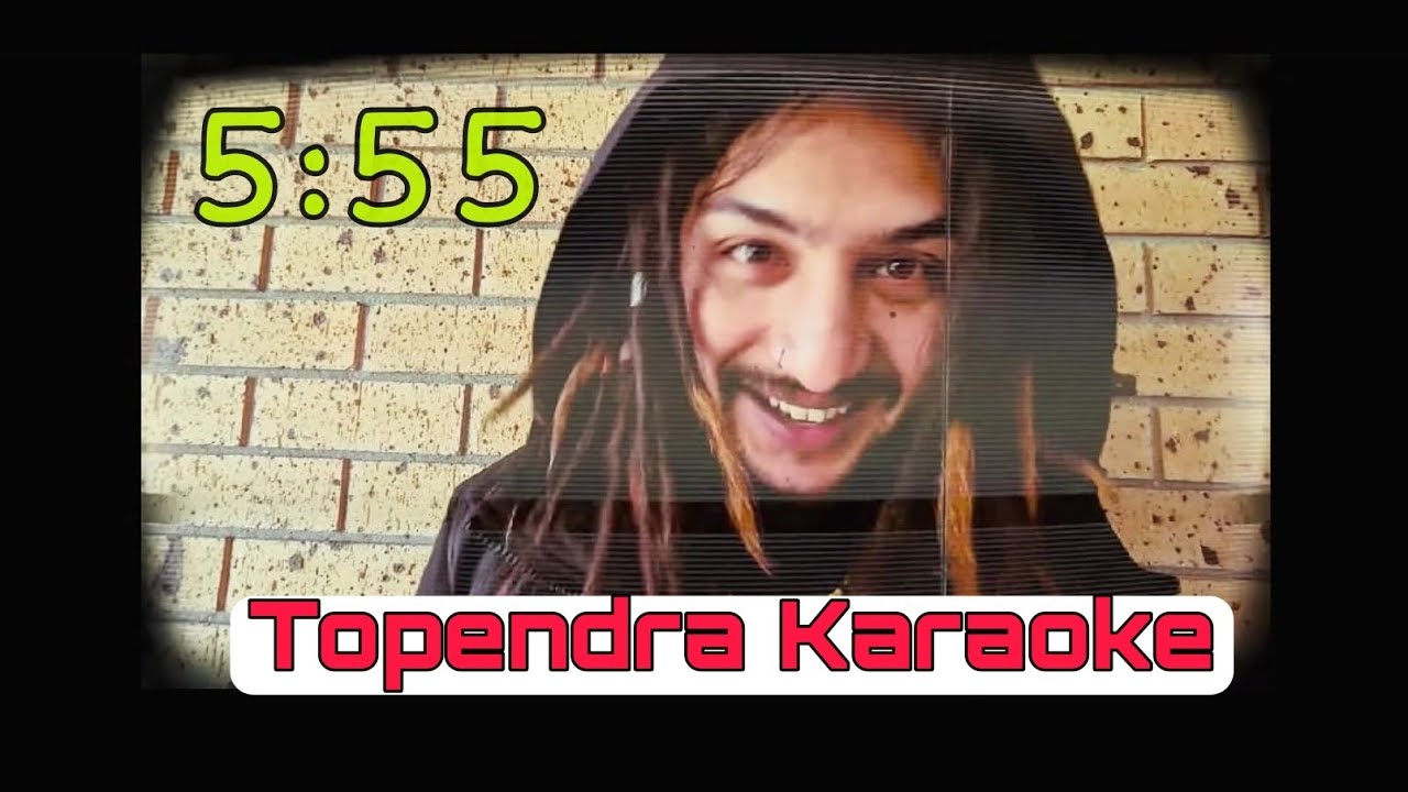 5:55 | Topendra Lyrical video and karaoke | Chirag Singh Khadka - YouTube