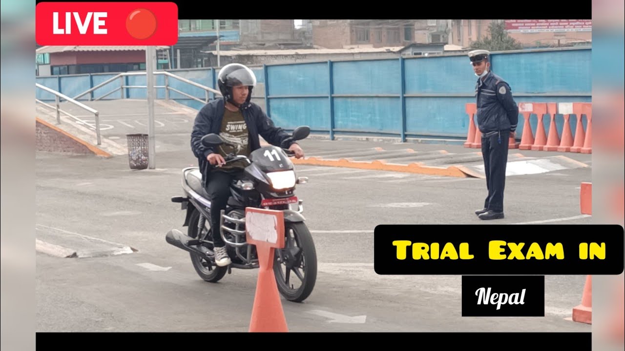 LIVE 🔴 Driving License Trial Video in Nepal 2023 - YouTube