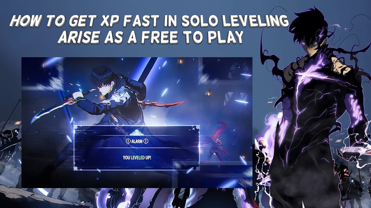 How To Get XP Fast In Solo Leveling Arise As A Free To Play | Tutorial ...