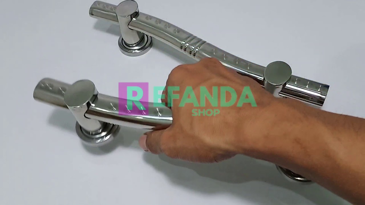 GAGANG HANDLE PINTU S OVAL GRAFIR 33CM - YouTube