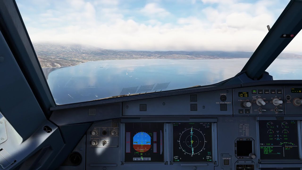 AIRBUS A320 CFM | Kısa Bilgiler #36: Flying RAW Data at LGSM (RADIAL ...