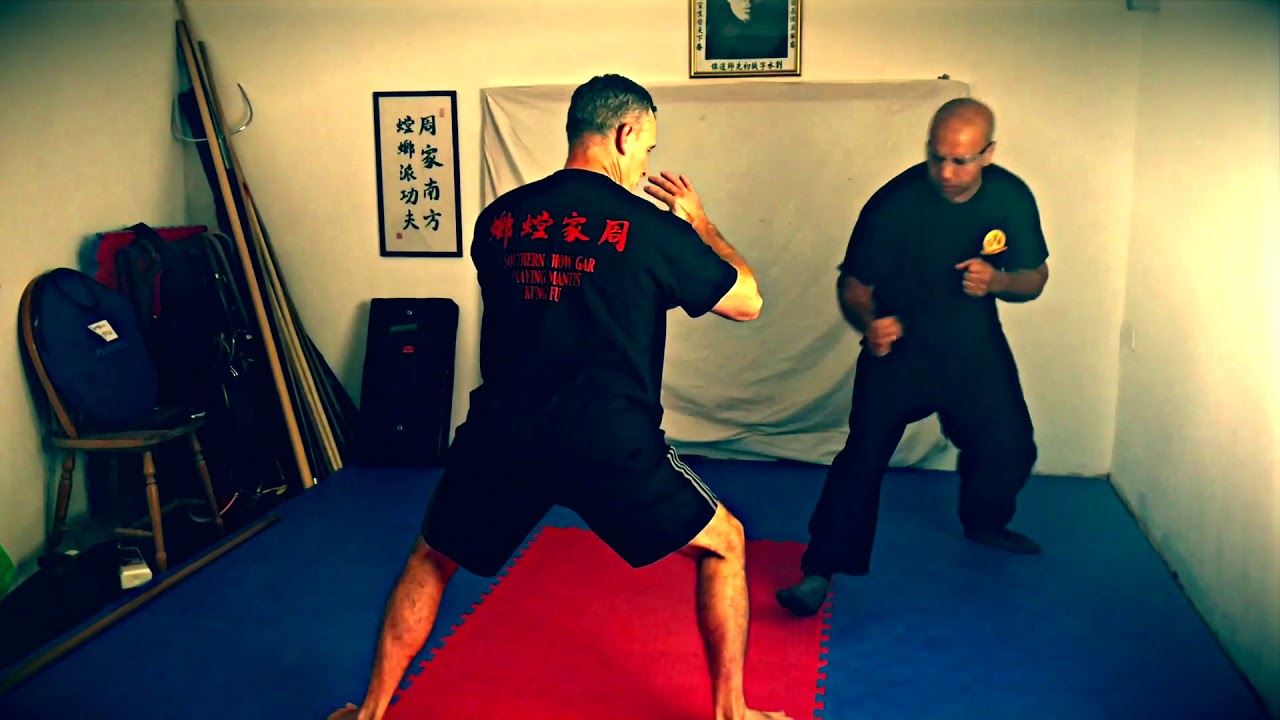 Southern mantis kung fu applications. - YouTube