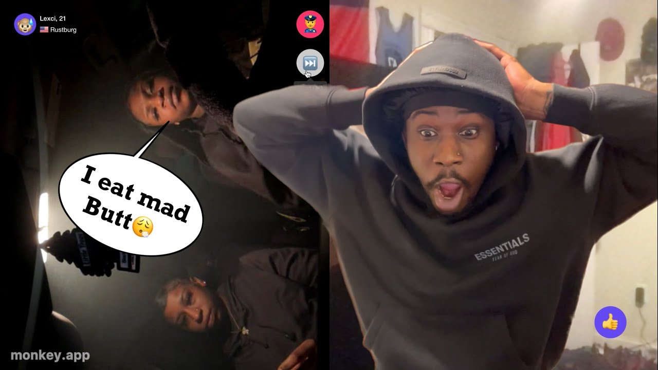 She Sucked D**k On The Train 🚂 Trolling On Monkey App Gets Too Wild And ...