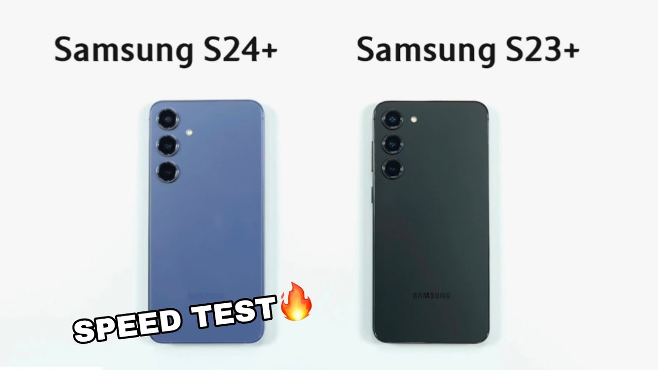 Samsung S23 Plus vs Samsung S24 Plus | SPEED TEST - YouTube