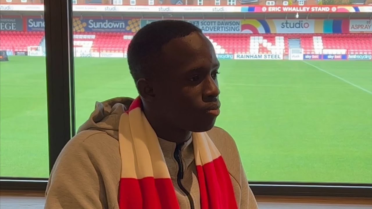 INTERVIEW: Touray on the goal trail - YouTube