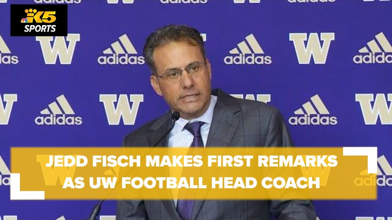 Jedd Fisch explains excitement around taking over as UW head football ...