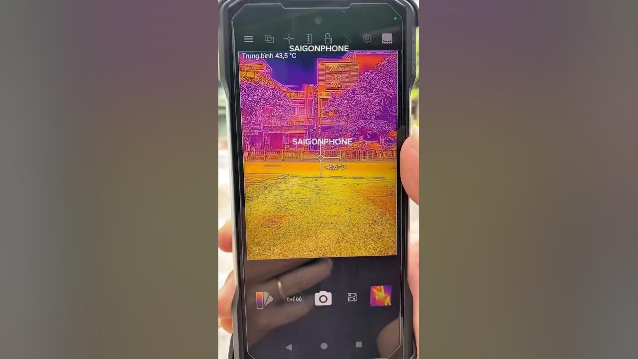 Camera Nhiệt Trên Ulefone Armor 27T 4G. - YouTube
