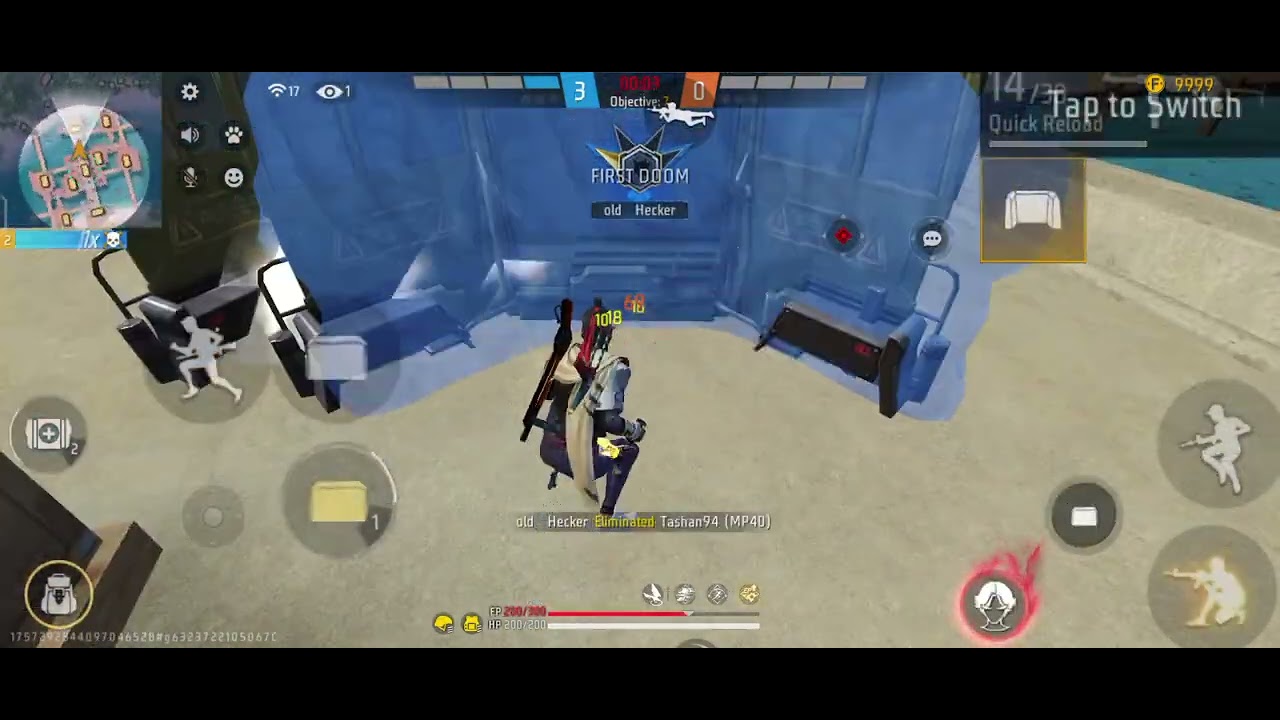 1v1 costom 0 7 round win only mp 40 # pro manan gaming 😎 - YouTube