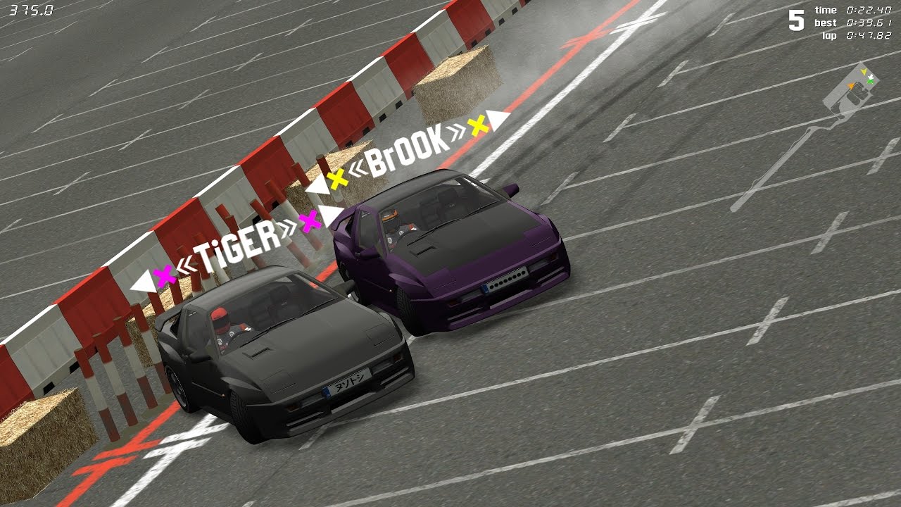 Twin Drift - Live For Speed - LFS - XRT - YouTube