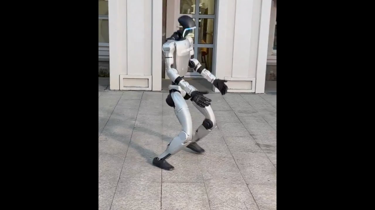 Unitree G1 robot kip-up NEW FOOTAGE! 🤖 - YouTube
