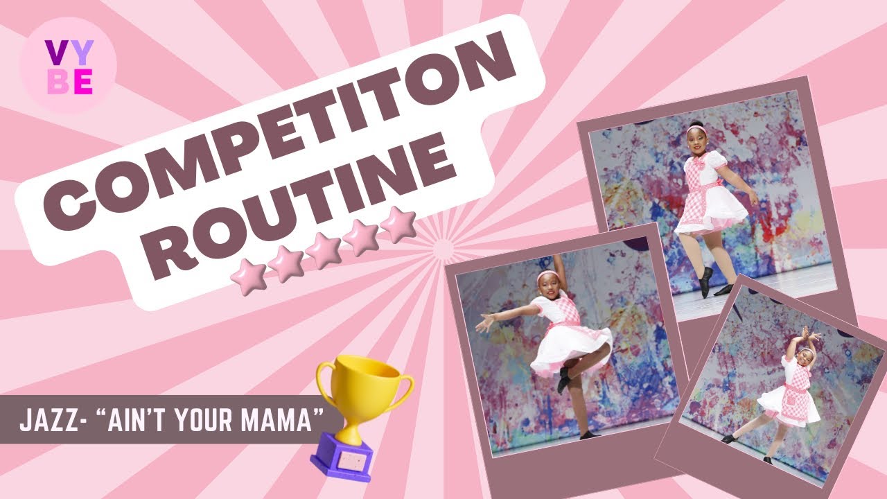 Jazz Dance Competition Routine - YouTube