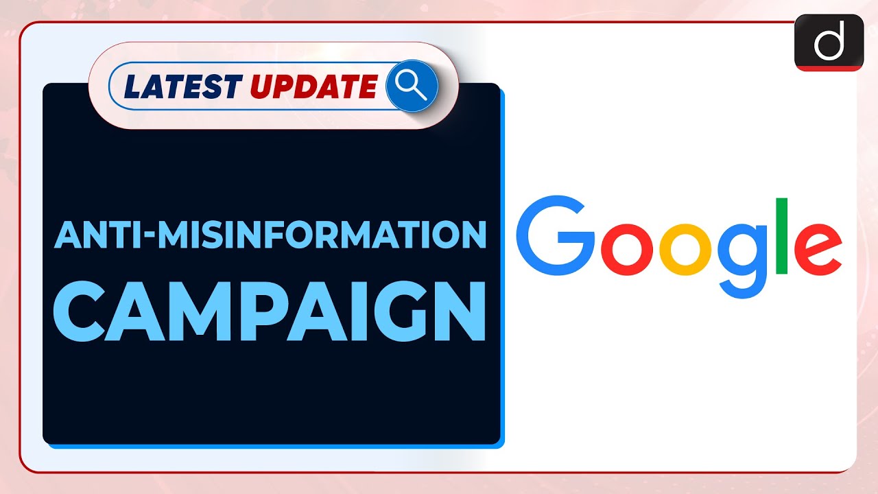 Anti-misinformation Campaign - Latest update | Drishti IAS English ...