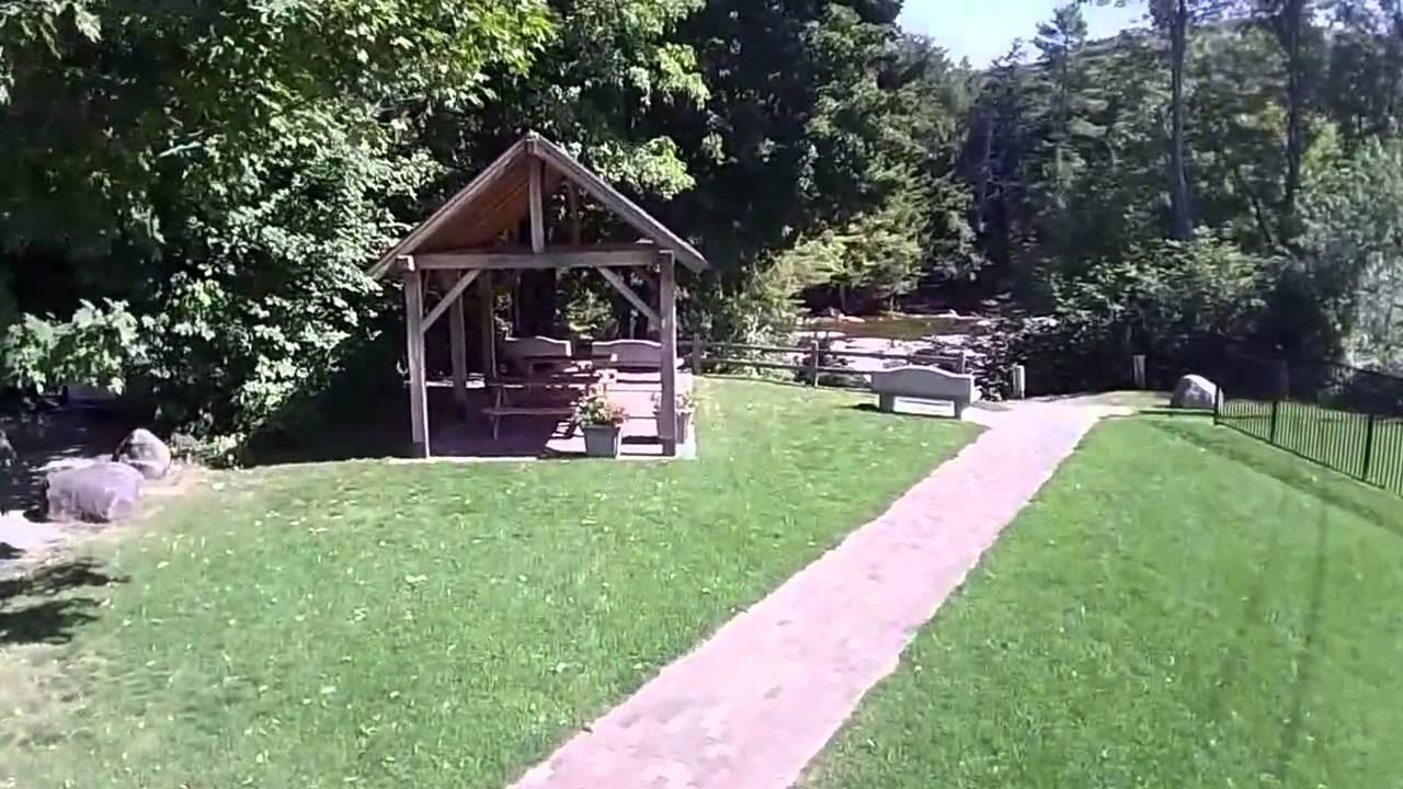 Cascades Park & Pemi river - N. Woodstock, NH - YouTube