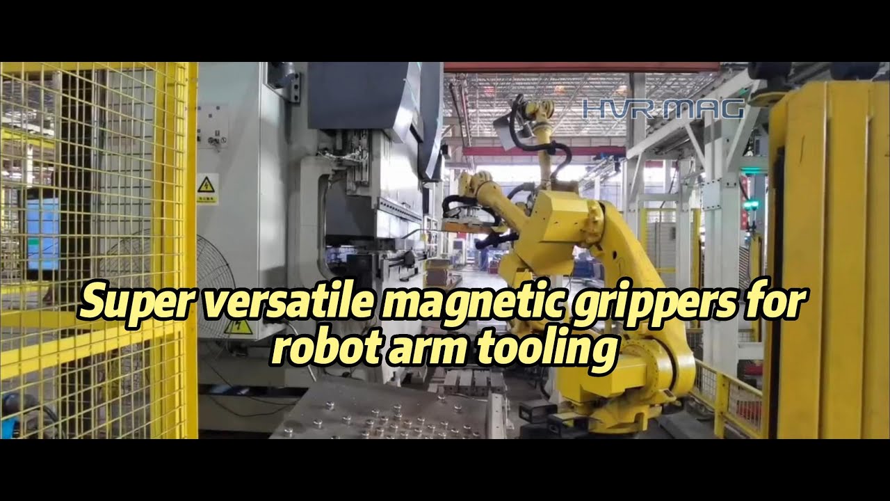 Super Versatile and High- tech robot arm magnetic grippers - YouTube
