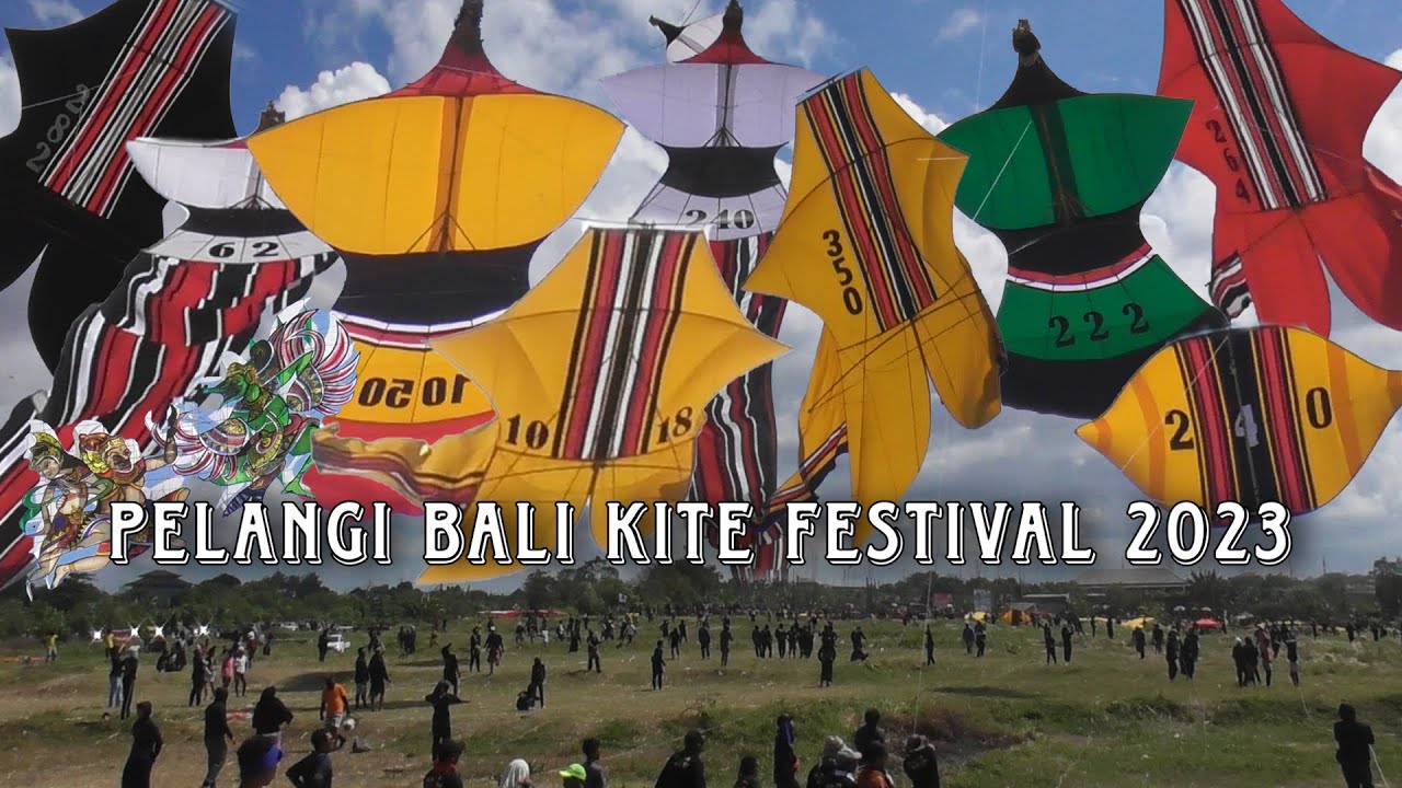 Nonton Lomba Layang Layang Di Pelangi Bali Kite Festival 2023 - YouTube