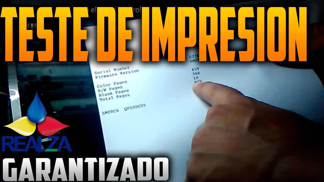 imprimir test de inyectores - YouTube