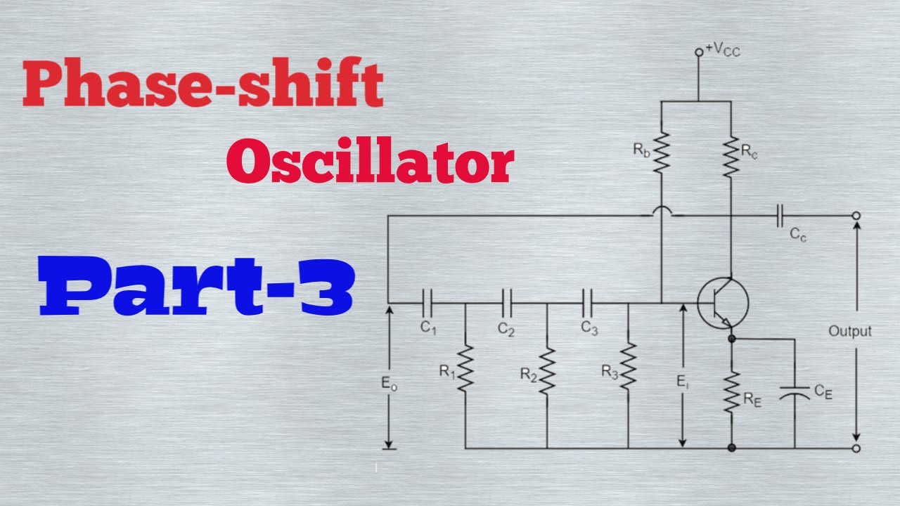 Phase shift oscillator (PART:3) || Jyoti Physics Tutorial || Bsc.(H ...