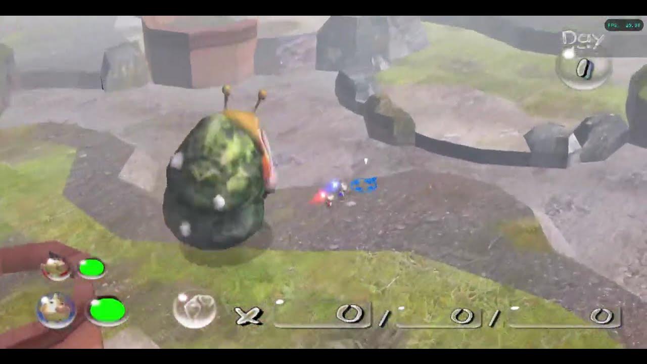 Pikmin 2 Wii Hacking: Early Garden of Hope From Pikmin 3 - YouTube