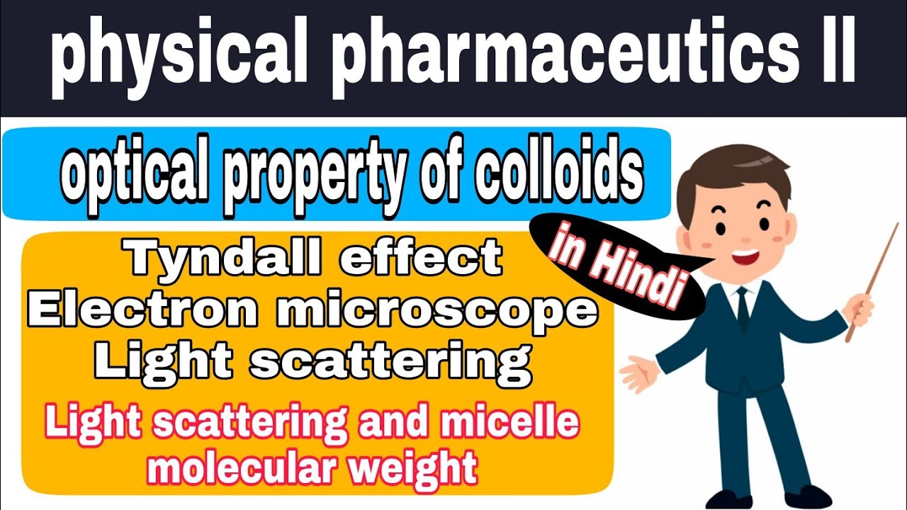 Optical properties of colloids| physical pharmaceutics ll|Colloidal ...
