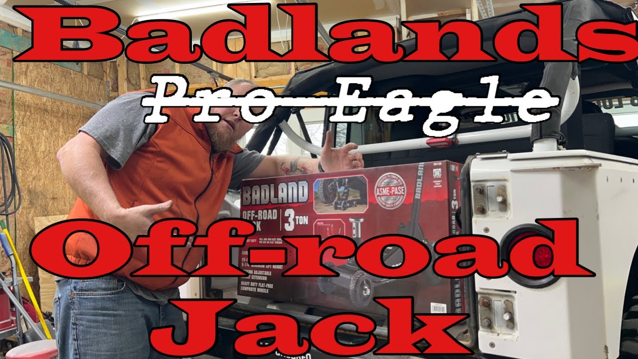 Harbor freight badlands off-road jack - YouTube