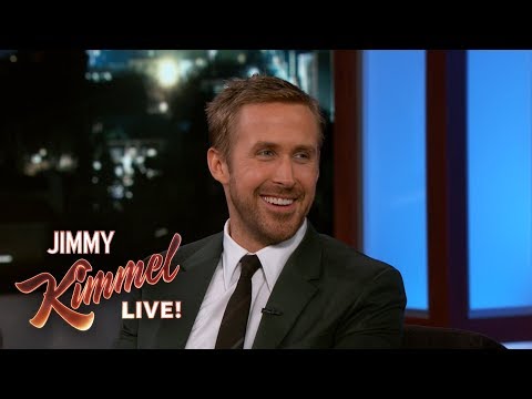 Ryan Gosling on Daughters in NY & Laughing on SNL