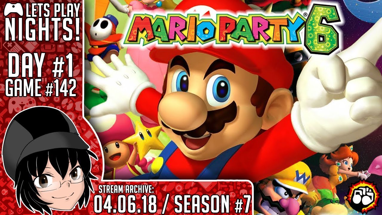 Lets Play Nights: Mario Party 6 (GC) - Day 1 (Game #142) - YouTube