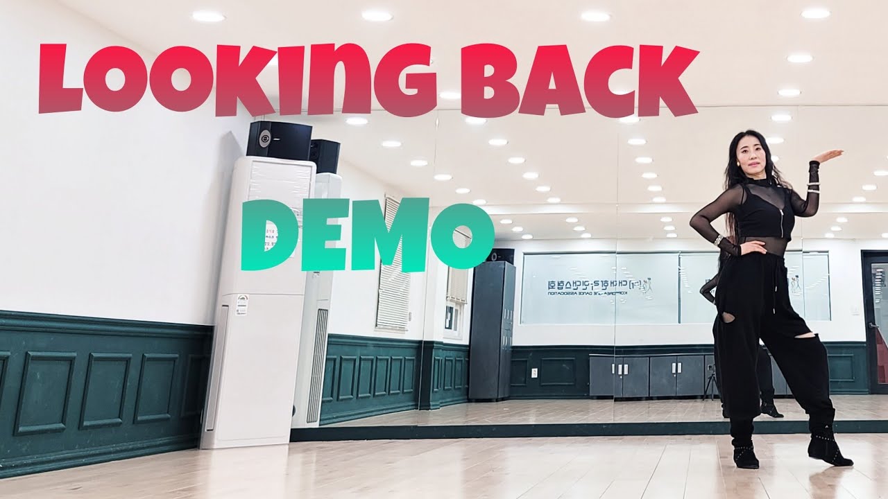 Looking Back Linedance by Sue (Demo)/신나는 리듬에 헤드액션이 매력적인 댄스 ...