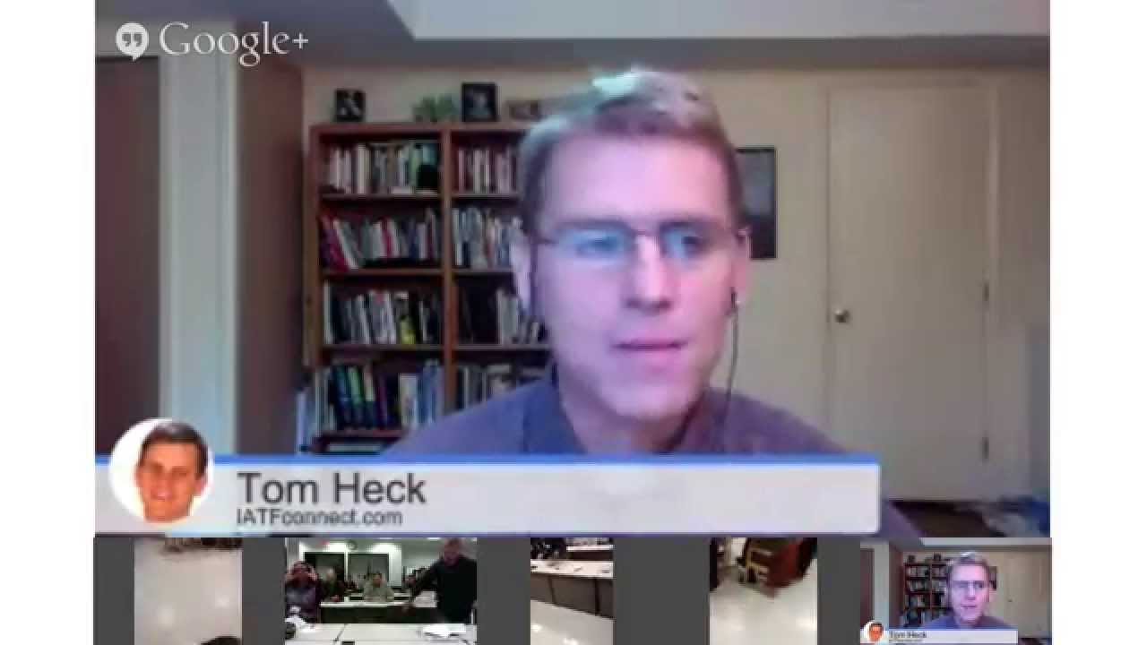 Team Building Workshop led by Tom Heck using Google Hangout On Air ...