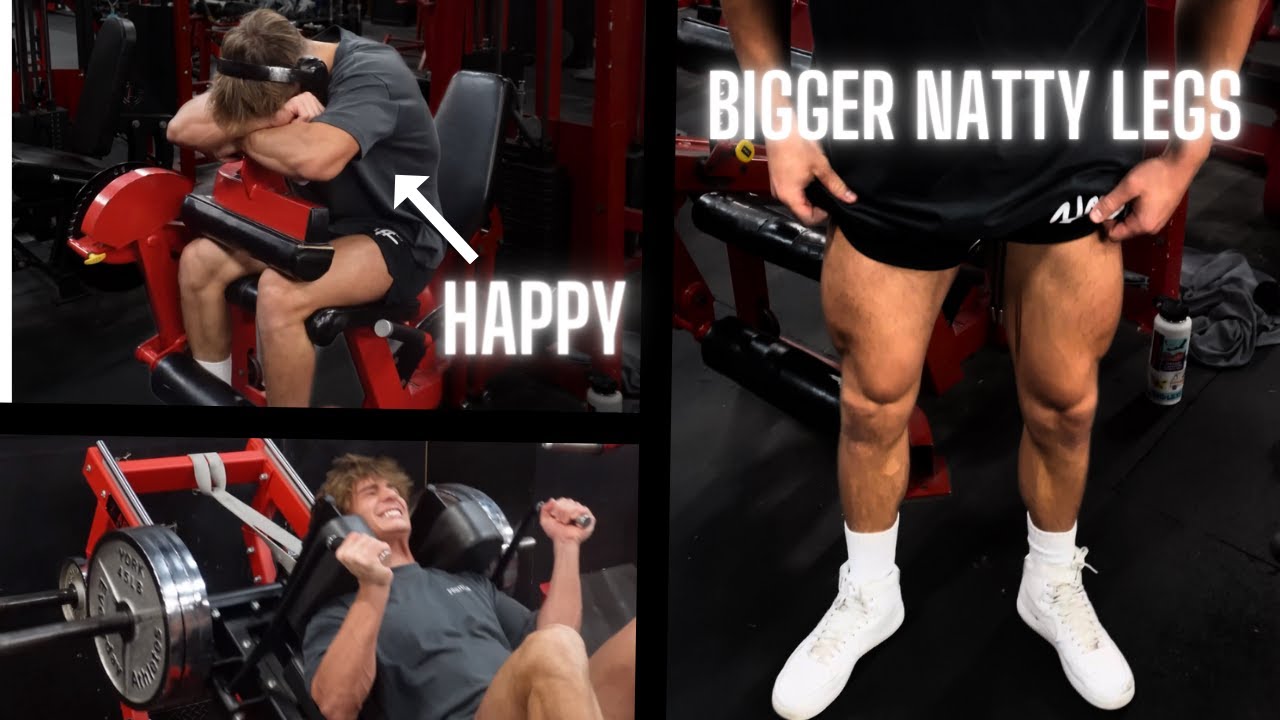 HOW TO HAVE A HAPPY LEG DAY (very happy) - YouTube