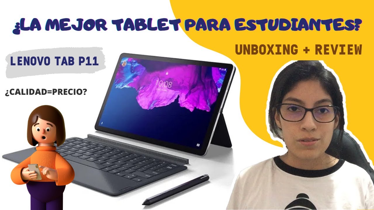 ¿LA MEJOR TABLET PARA ESTUDIANTES? 📚 UNBOXING Y REVIEW de la LENOVO TAB ...