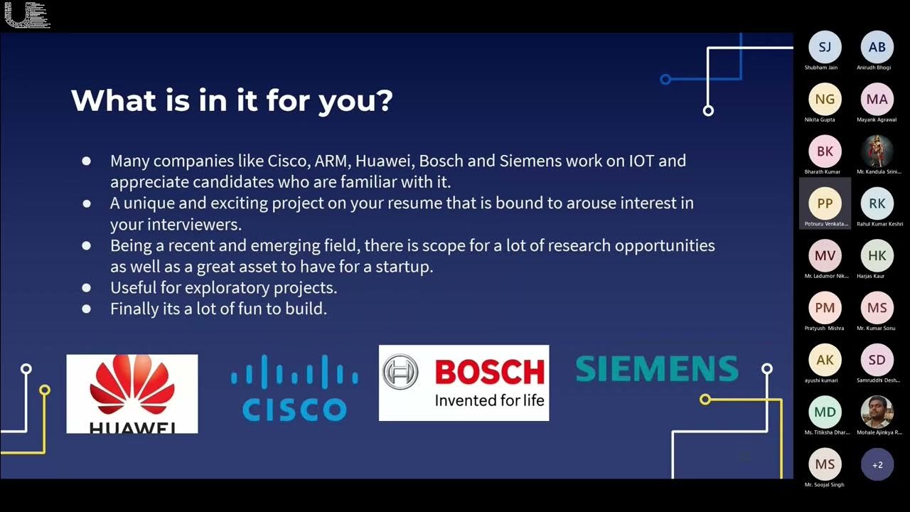 Introduction to IoT & Arduino || X-IoT-A || Udyam'23 Workshops Phase-1 - YouTube