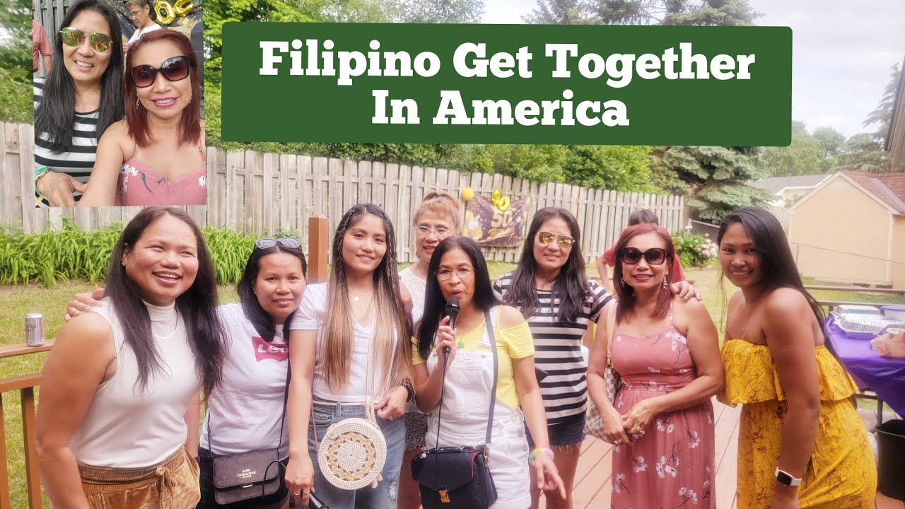 Pilipino Get Together In America #VictoriaAdventuresUSA - YouTube