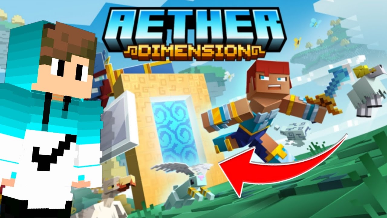 CONHEÇA O AETHER, A DIMENSÃO DO CÉU DO MINECRAFT! - YouTube