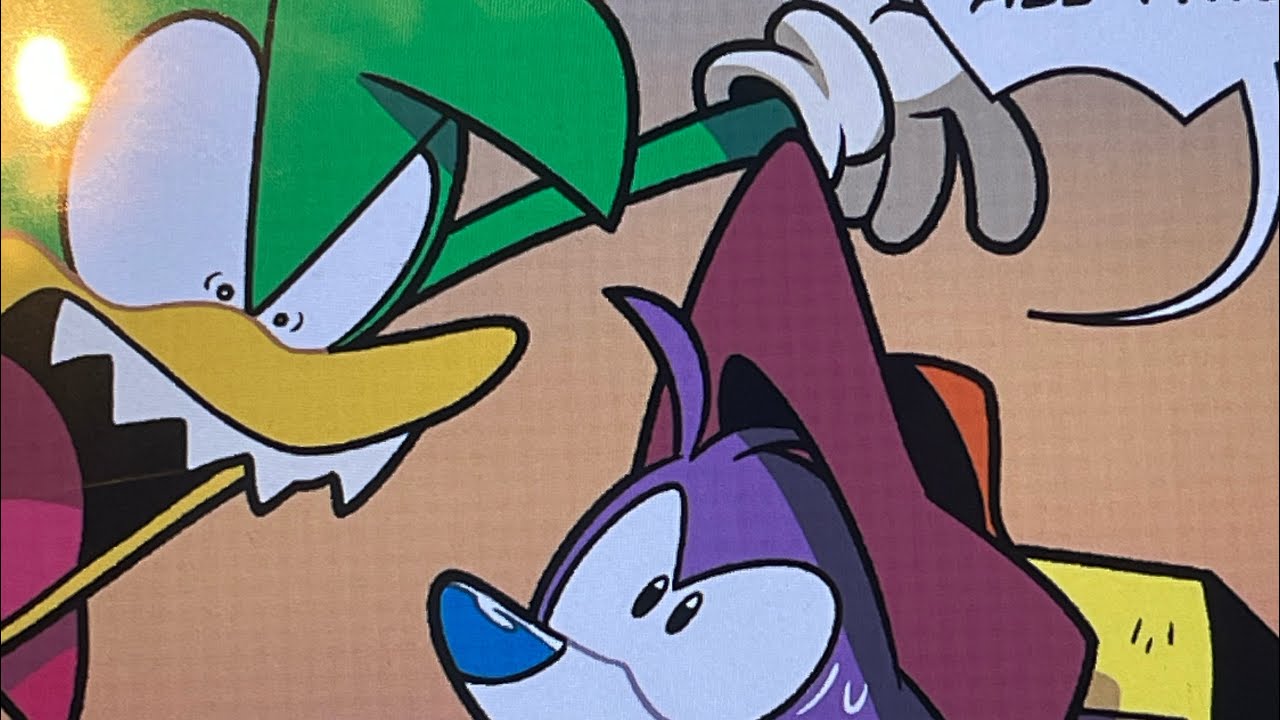 Sonic IDW Fang The Sniper is a perfect classic comic - YouTube