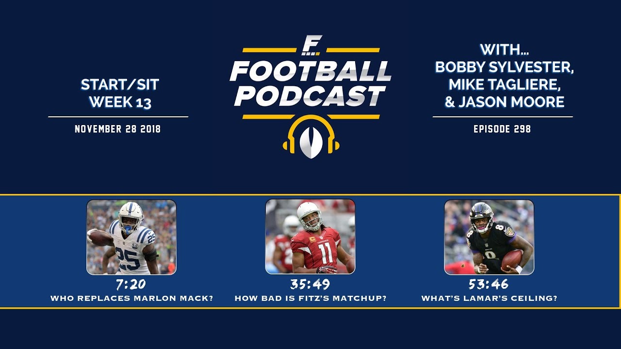 Fantasy Football Start/Sit: Week 13 w/ Jason Moore (Ep. 298) - YouTube
