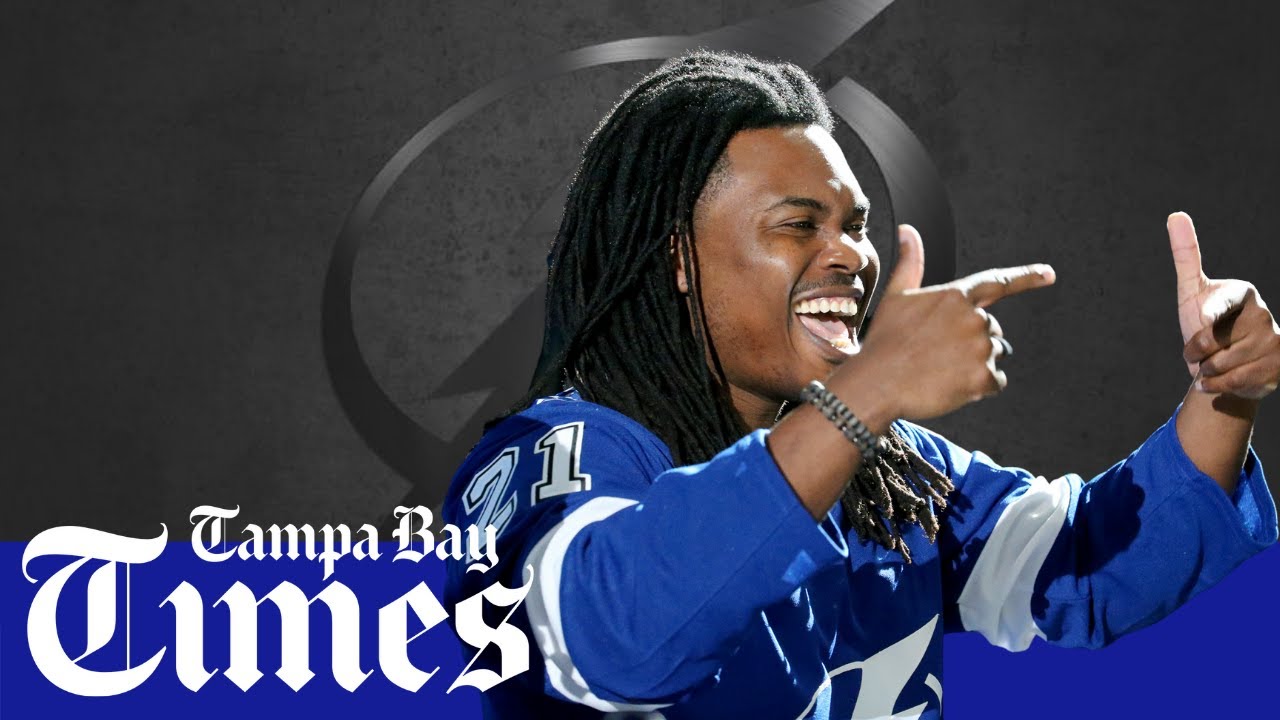 Tampa Bay hip hop artist returns home to hype up Lightning crowds - YouTube