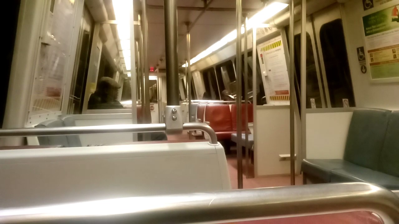 WMATA Metrorail 2004 CAF 5000 Series #5029 on the Silver Line - YouTube
