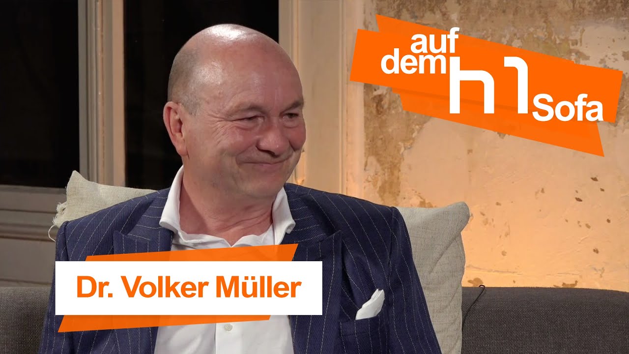 Auf dem h1-Sofa - Zu Gast: Dr. Volker Müller, Hauptgeschäftsführer der ...