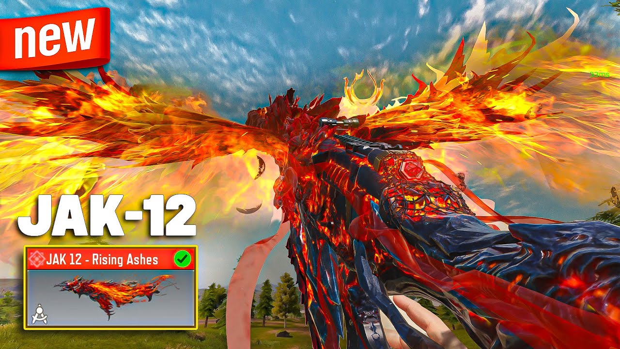 *NEW* MYTHIC JAK12 - Rising Ashes😍 IN COD MOBILE - YouTube