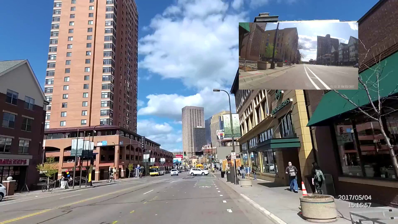 had to get pretty pushy to move this driver out of the bike lane - YouTube