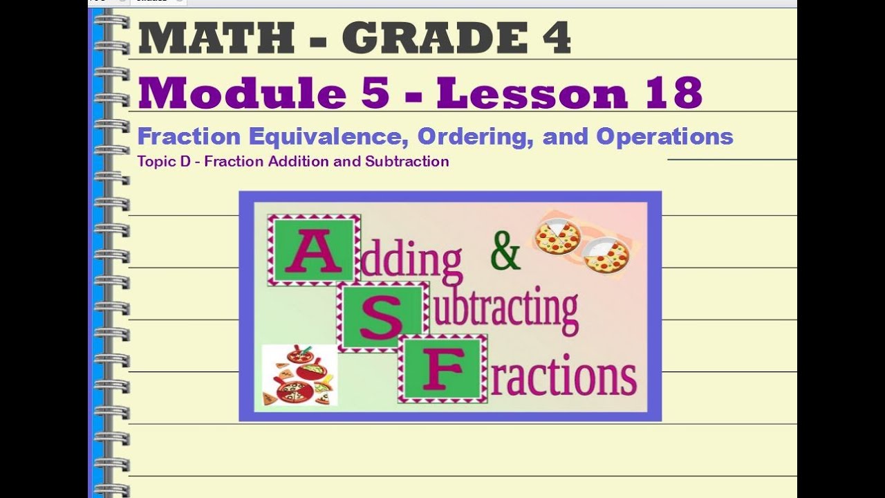 Grade 4 Mod 5 Lesson 18 - YouTube