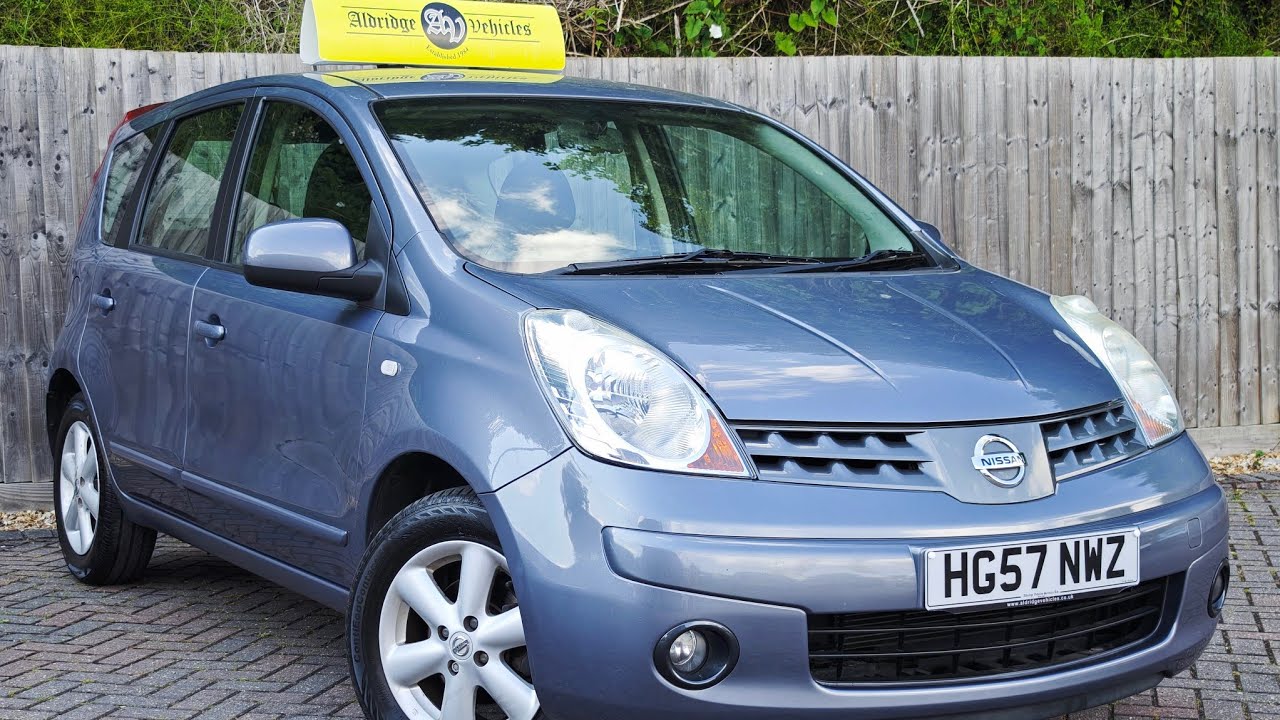 2007 (57) Nissan Note 1.6 16v Acenta. FOR SALE / Review - YouTube