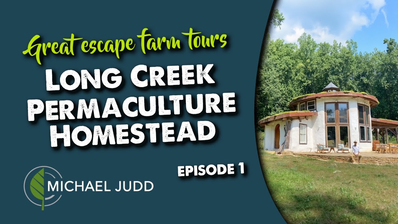 Strawbale Home Tour | Great Escape Farms - YouTube