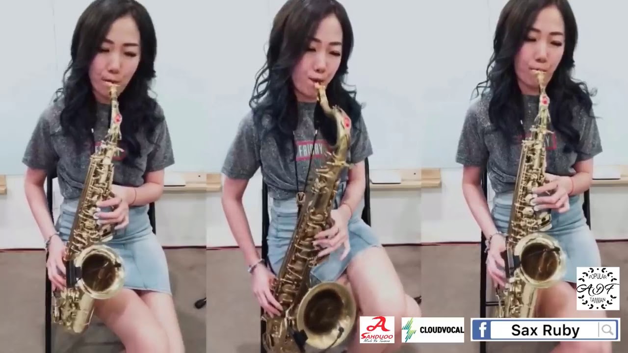 夜空 情難忘 Saxruby - YouTube