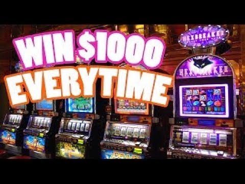 HOW TO HACK SLOT MACHINES AND WIN EVERY TIME!! ($100) - YouTube