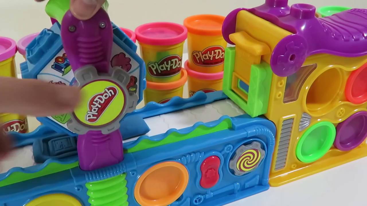 Play Doh | Mega Fun Factory Playset Toys | Playdoh Super Fun Machine ...