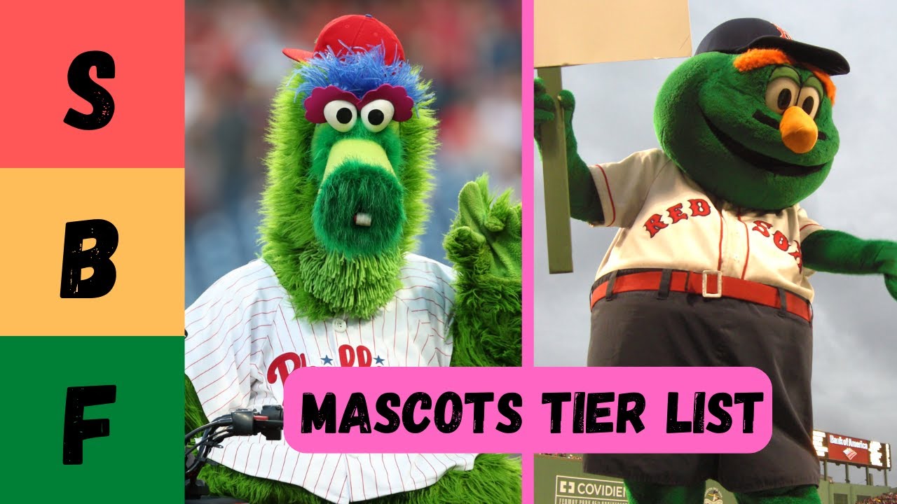 Ranking Every MLB Mascot (Tier List) - YouTube
