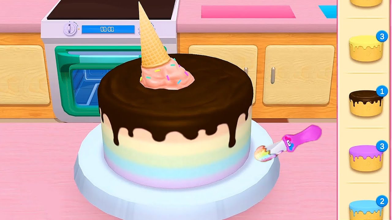 Fun Cake 3d Decorating - Sweet Bakery Shop: Desserts, Cakes Design ...