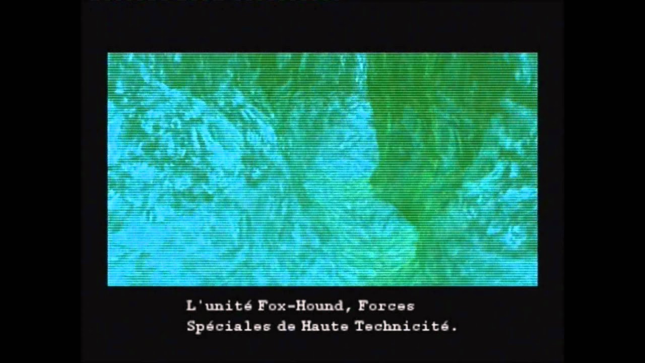 Metal Gear Solid : intro (PSone) - YouTube